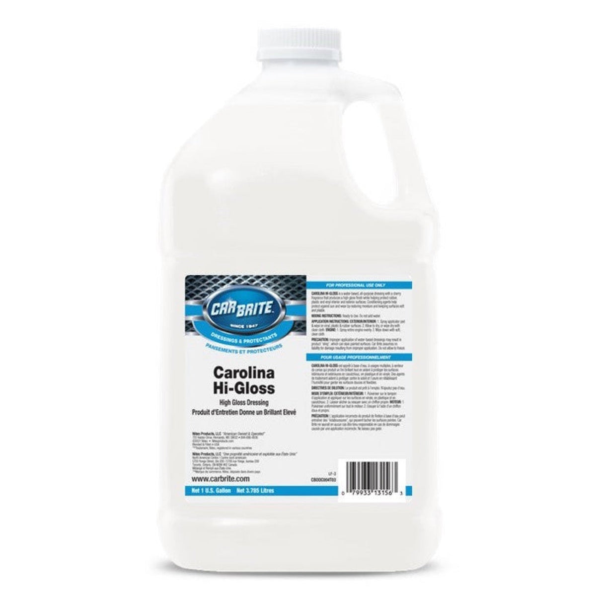 Carolina Hi-Gloss - All Purpose Water-Based Dressing - Ready to Use ...